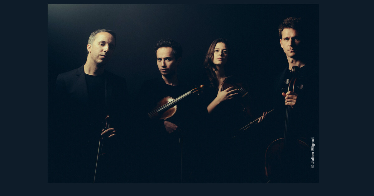 Le Quatuor Ébène crée une classe de quatuor à cordes au sein du ...